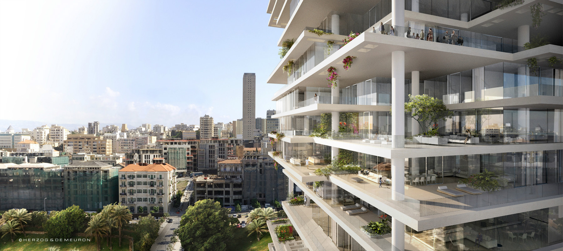 A Closer Look At Beirut Terraces, the Floating Plates in the Heart of ...